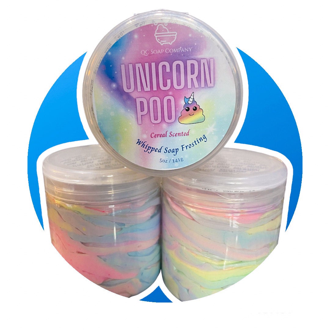 Unicorn Poo Whipped Soap | QC Soap Company